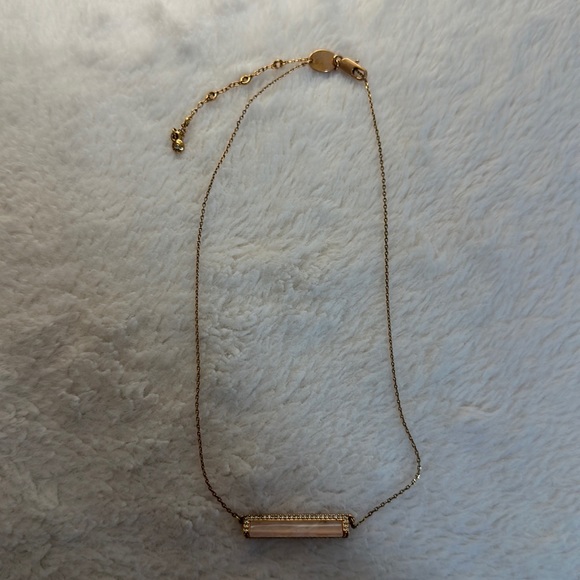 henri bendel | Jewelry | Henri Bendel Pink Quartz And Rose Gold ...